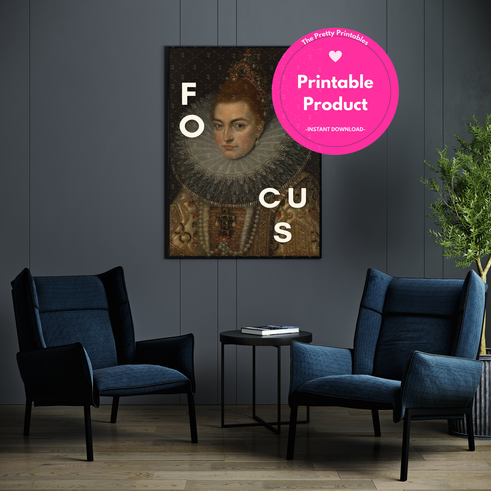 Focus | Printable Wall Art