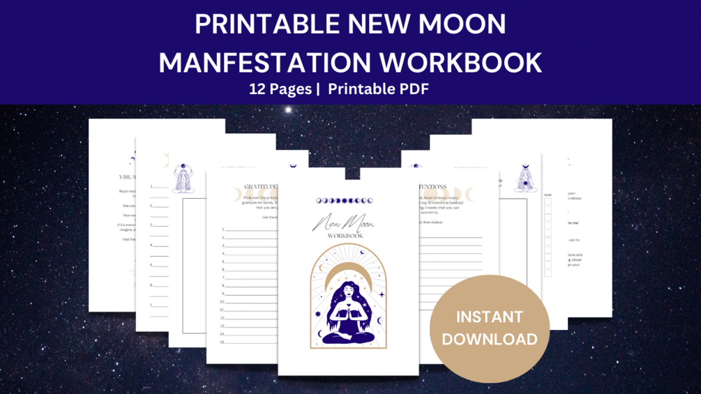 New Moon Workbook - Printable