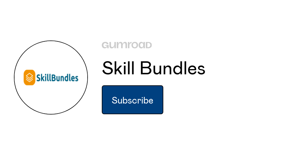 Skill Bundles