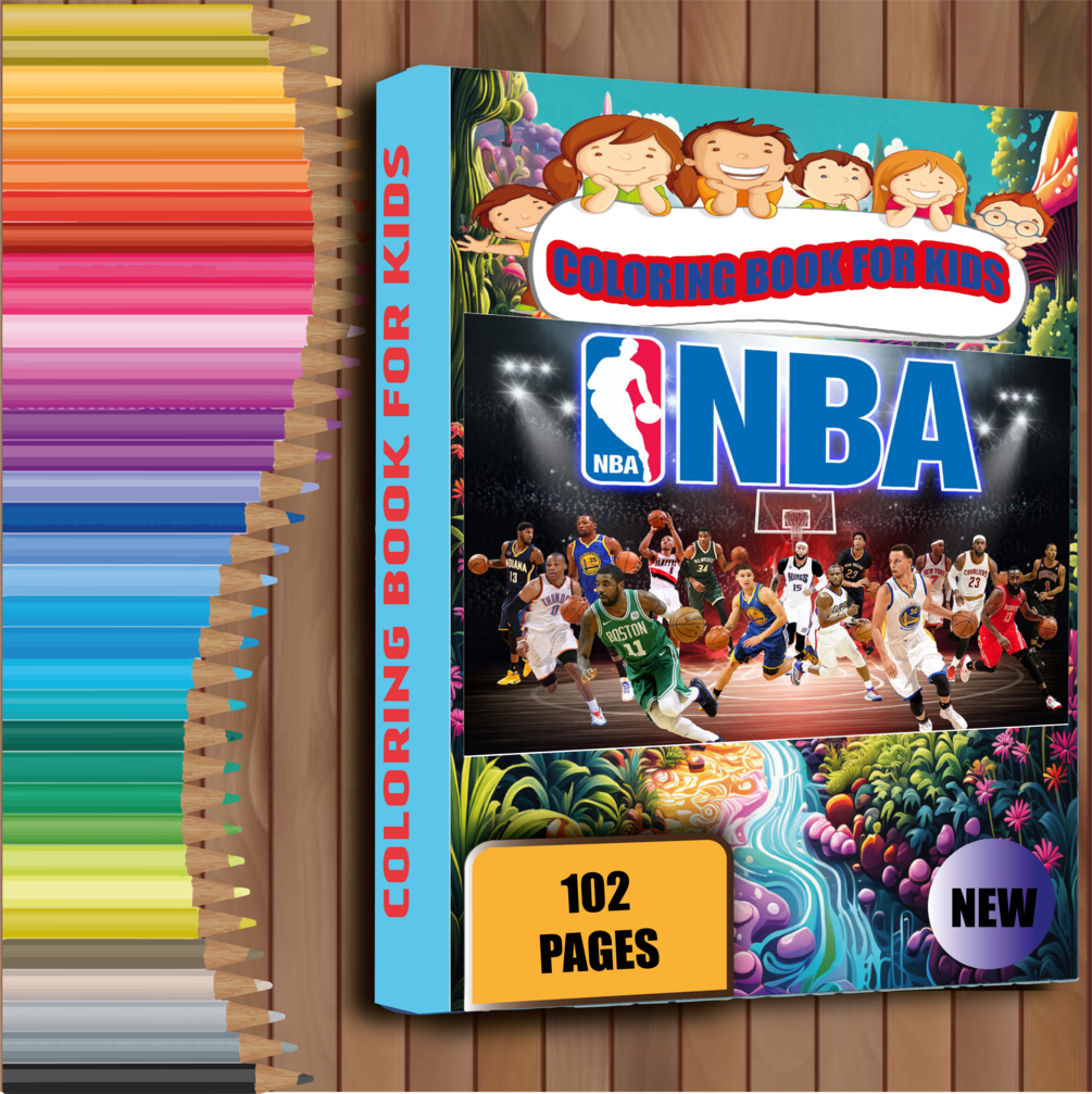 BASKETBALL Coloring Books For Kids