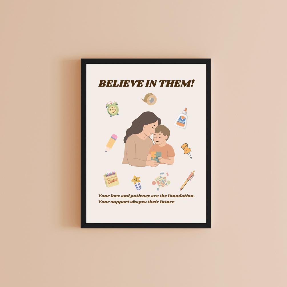 Positive Parenting Qoutes Poster