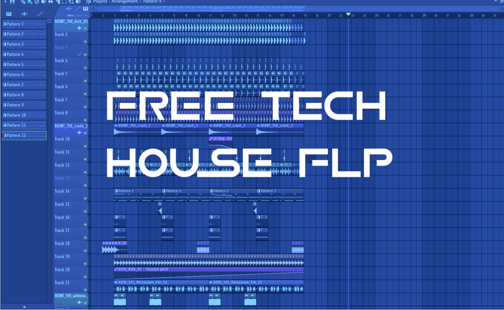 Free Tech House FLP like James Hype,Chris Lake,Dom Dolla