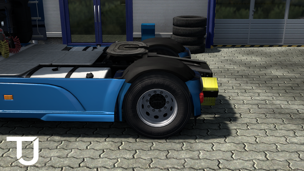 DAF Painted Rear Fenders