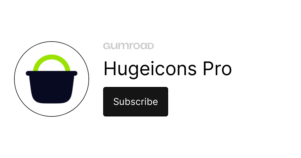 Hugeicons Pro
