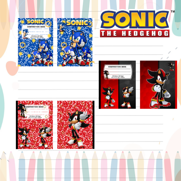 SONIC COMP NOTEBOOK TEMPLATES