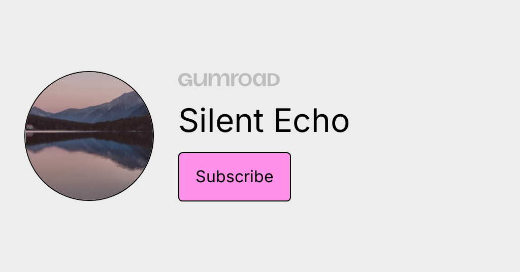 Silent Echo