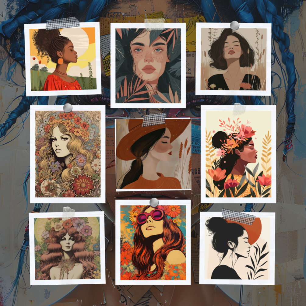 Artistic Touch Portraits Wall Art Collection