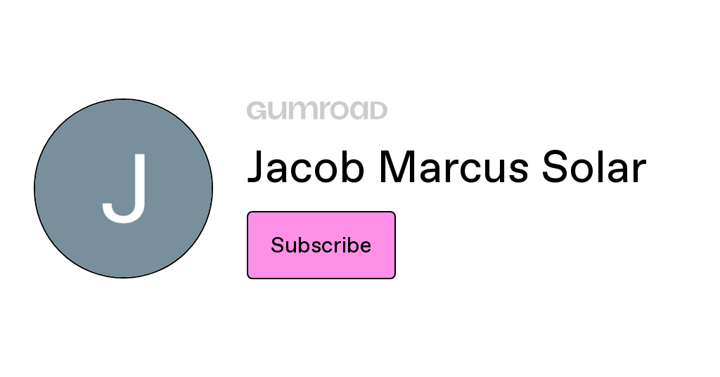 Jacob Marcus Solar