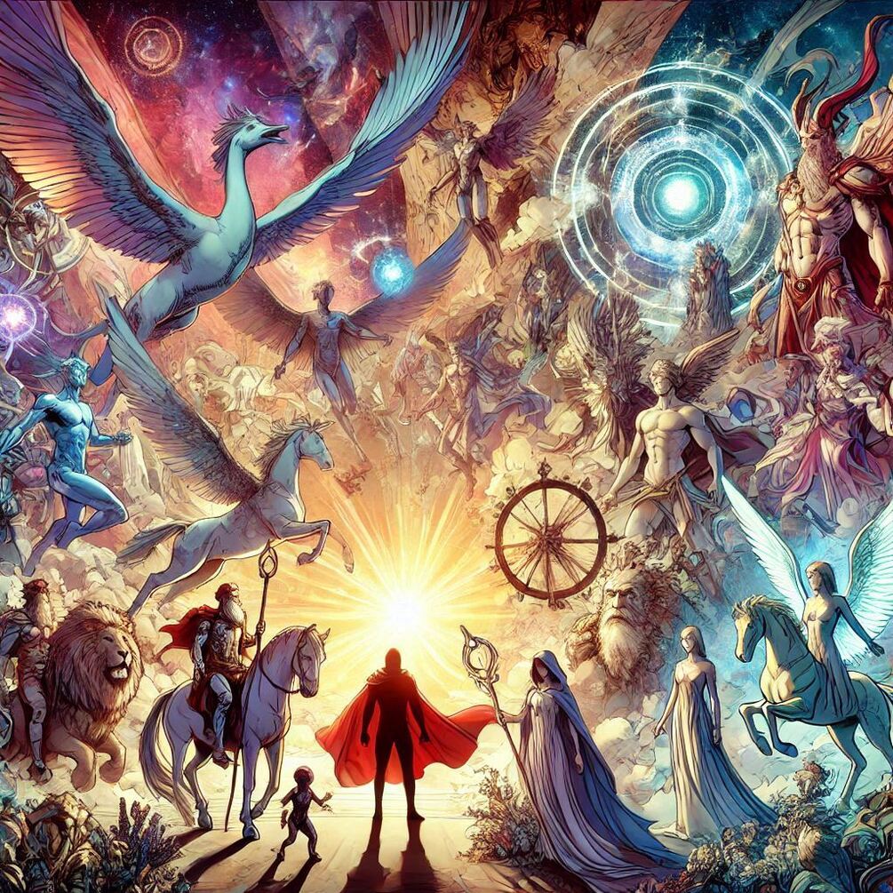 🔮 "Enchanted Realms: A Spellbinding Journey into Comics-Fantasy" 🔮