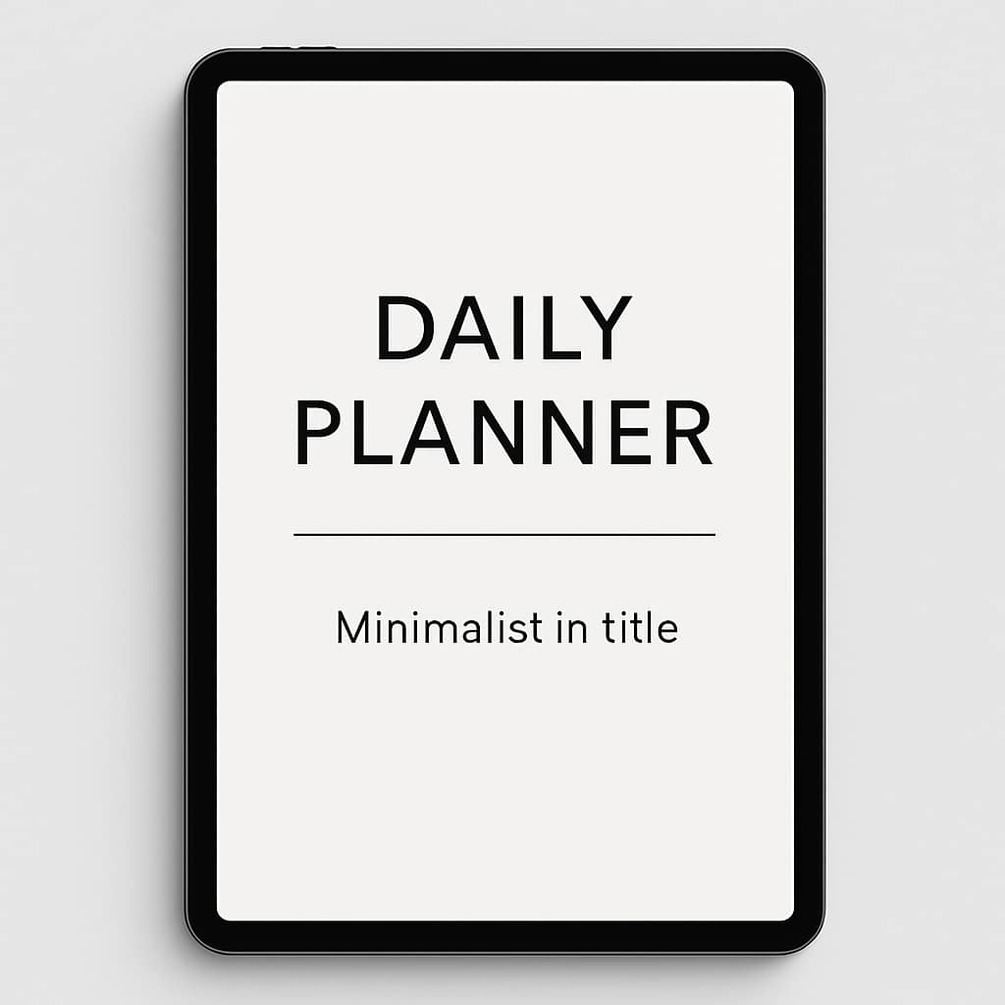 Daily Planner