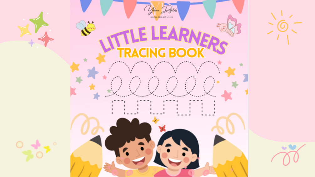 Little Learners Tracing Book - With MRR Rights