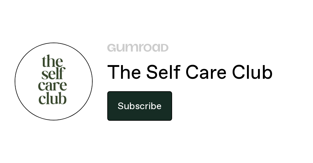 The Self Care Club