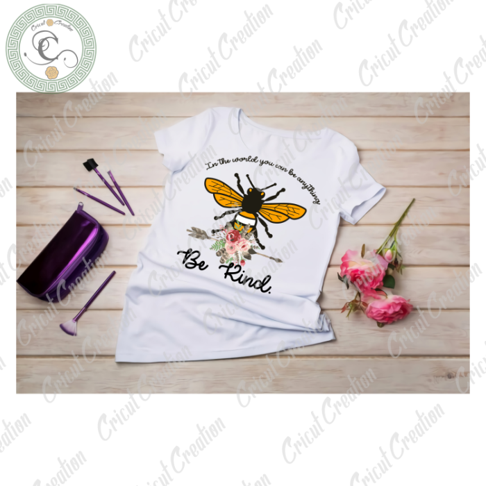 Belief, be kind bee flower DIY crafts, svg files