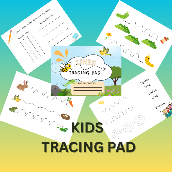 Kids Busy Pad Bundle + 1 coloring book