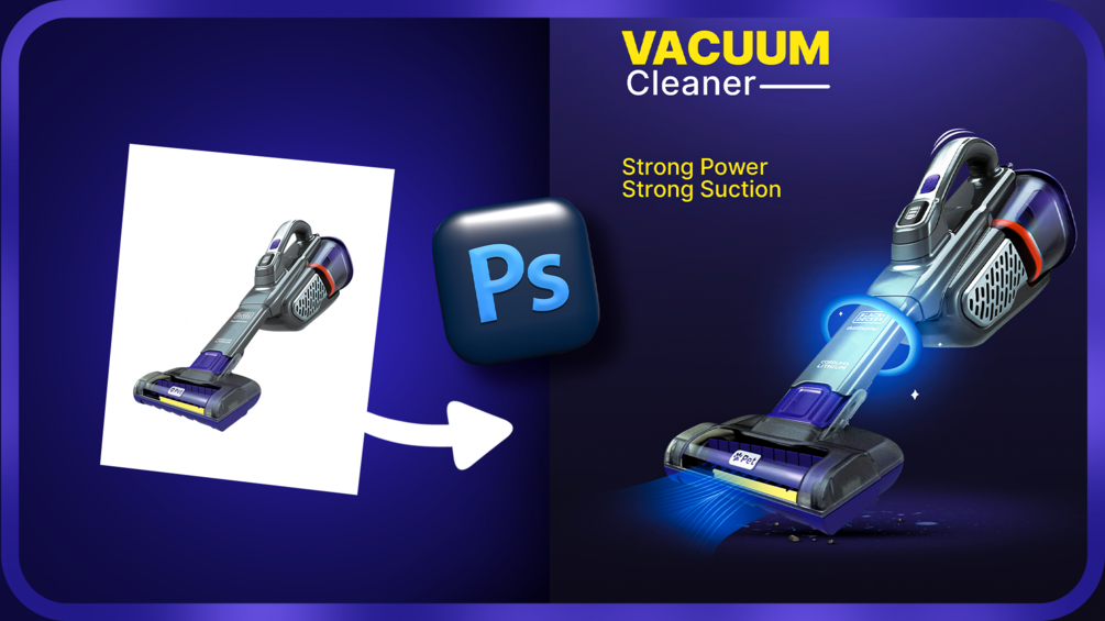 Vacuum Cleaner Poster Design