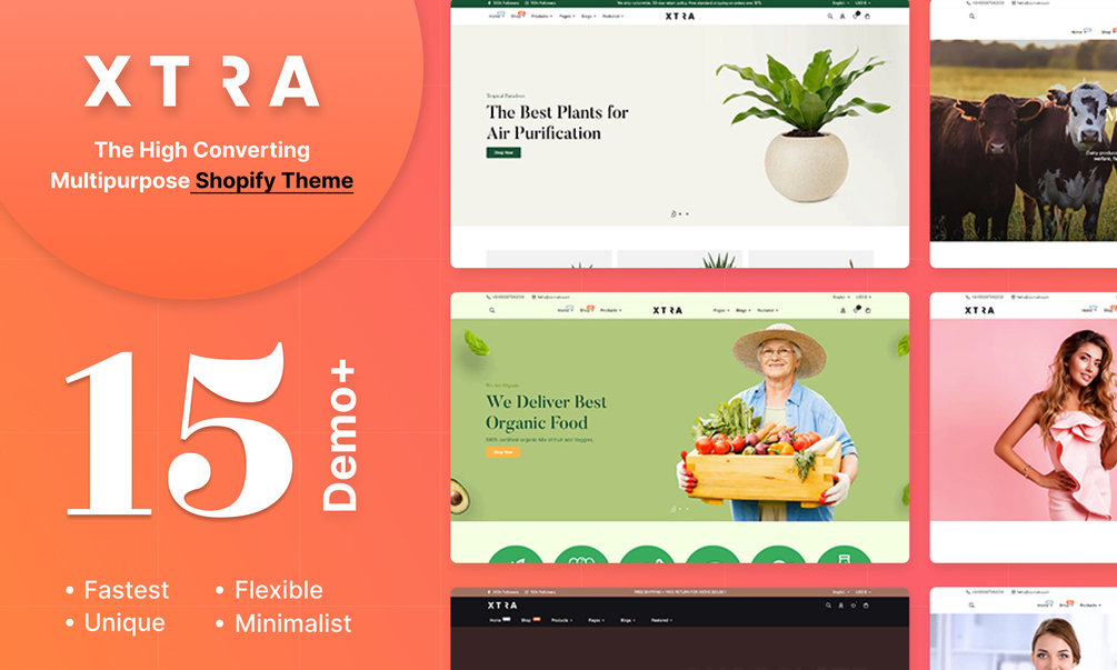 Xtra - Next-gen Multipurpose Shopify theme 2.0