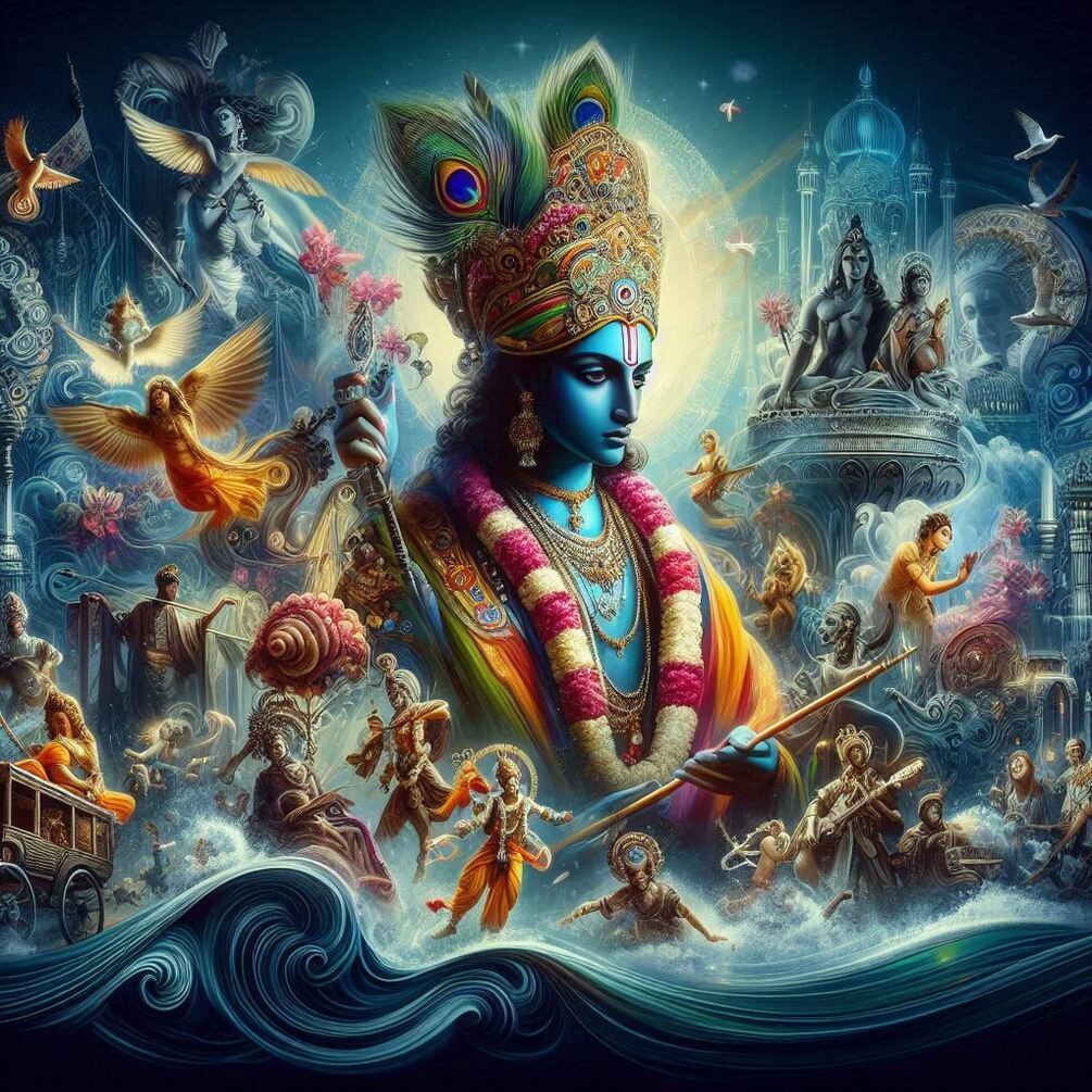 🌟 Divine Creations: Explore the Art of Gods Image 🖌️