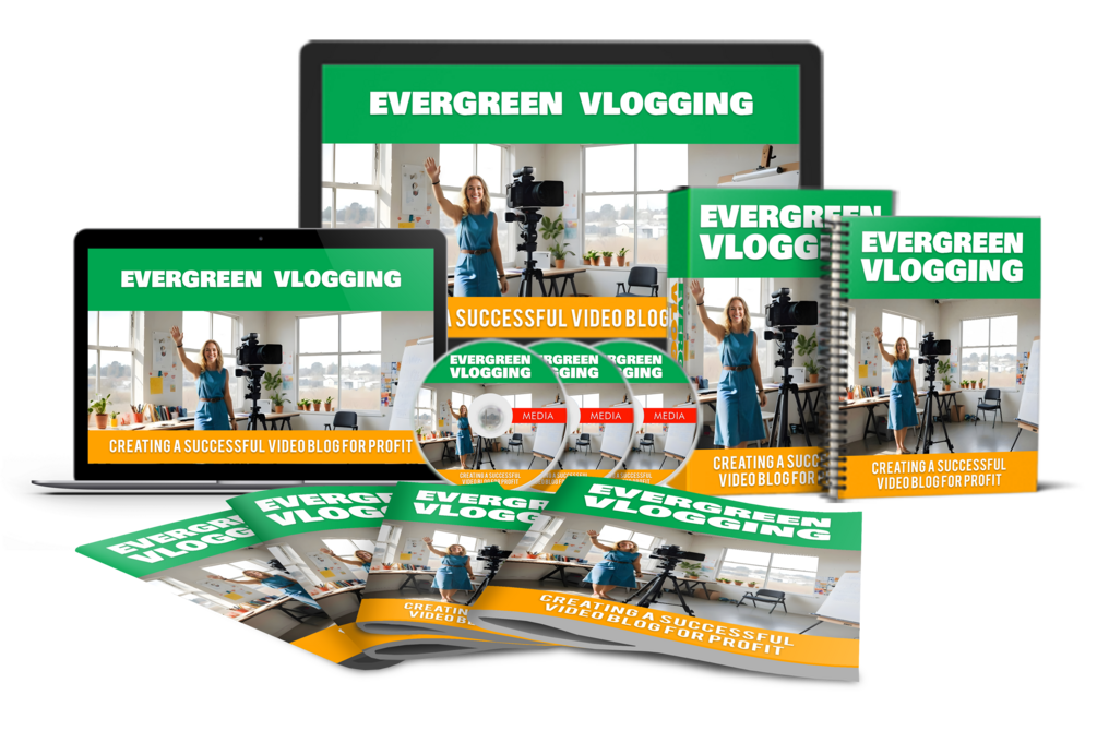 Evergreen Vlogging – Complete PLR Package