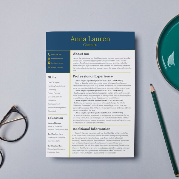 Canva Resume Template Bundle | Advanced Resume/CV Template, Easy to Edit