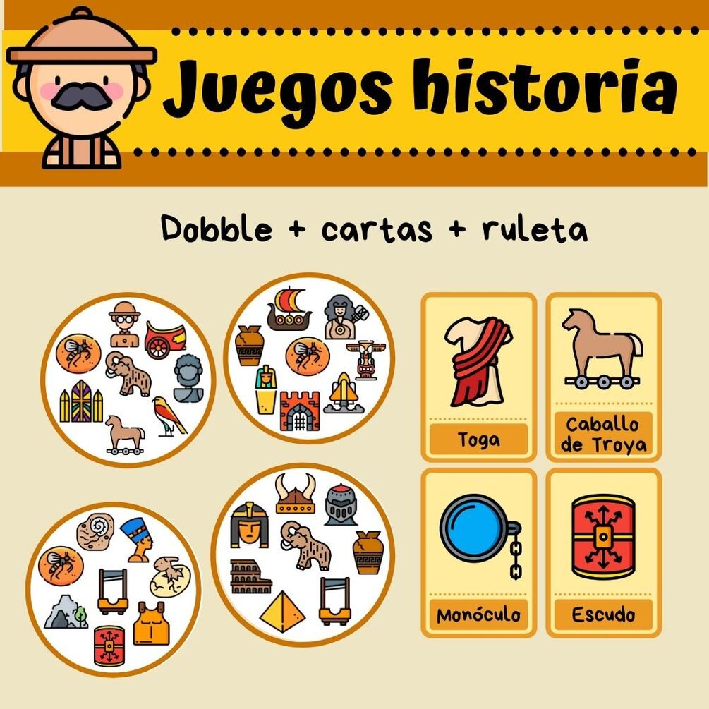 Juegos para trabajar vocabulario de historia