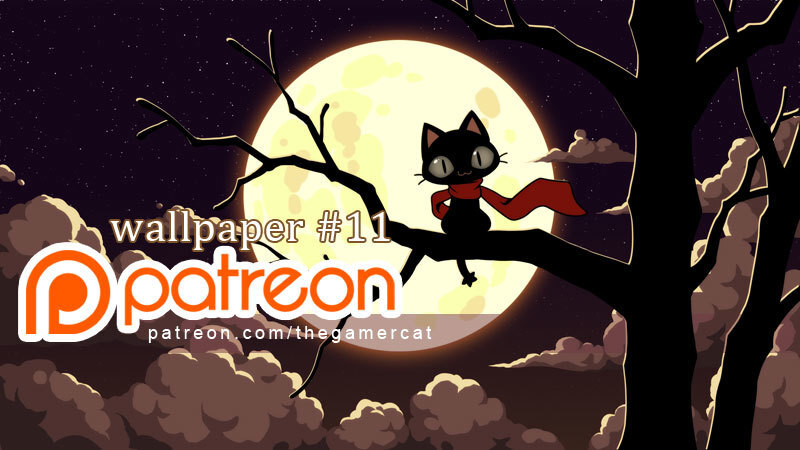 The GaMERCaT Patreon Wallpaper Pack 11