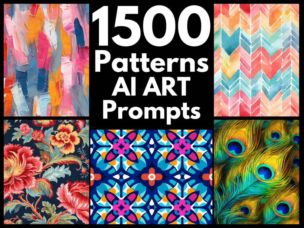 1500 Pattern AI Art Prompts