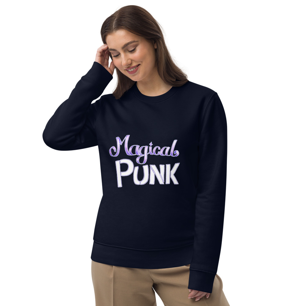 Magical Punk Organic Cotton and Recycled Polyester Eco Sweatshirt