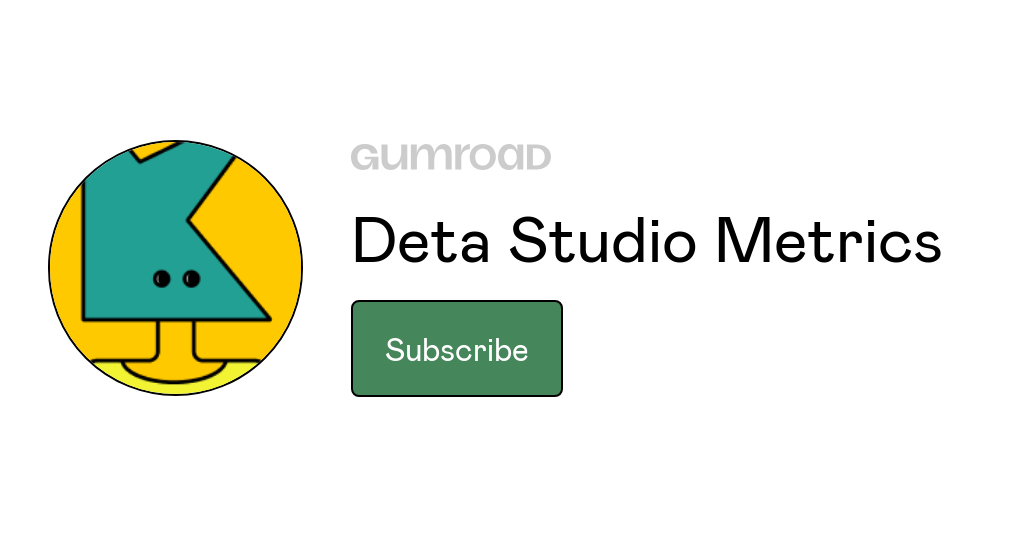 Deta Studio Metrics