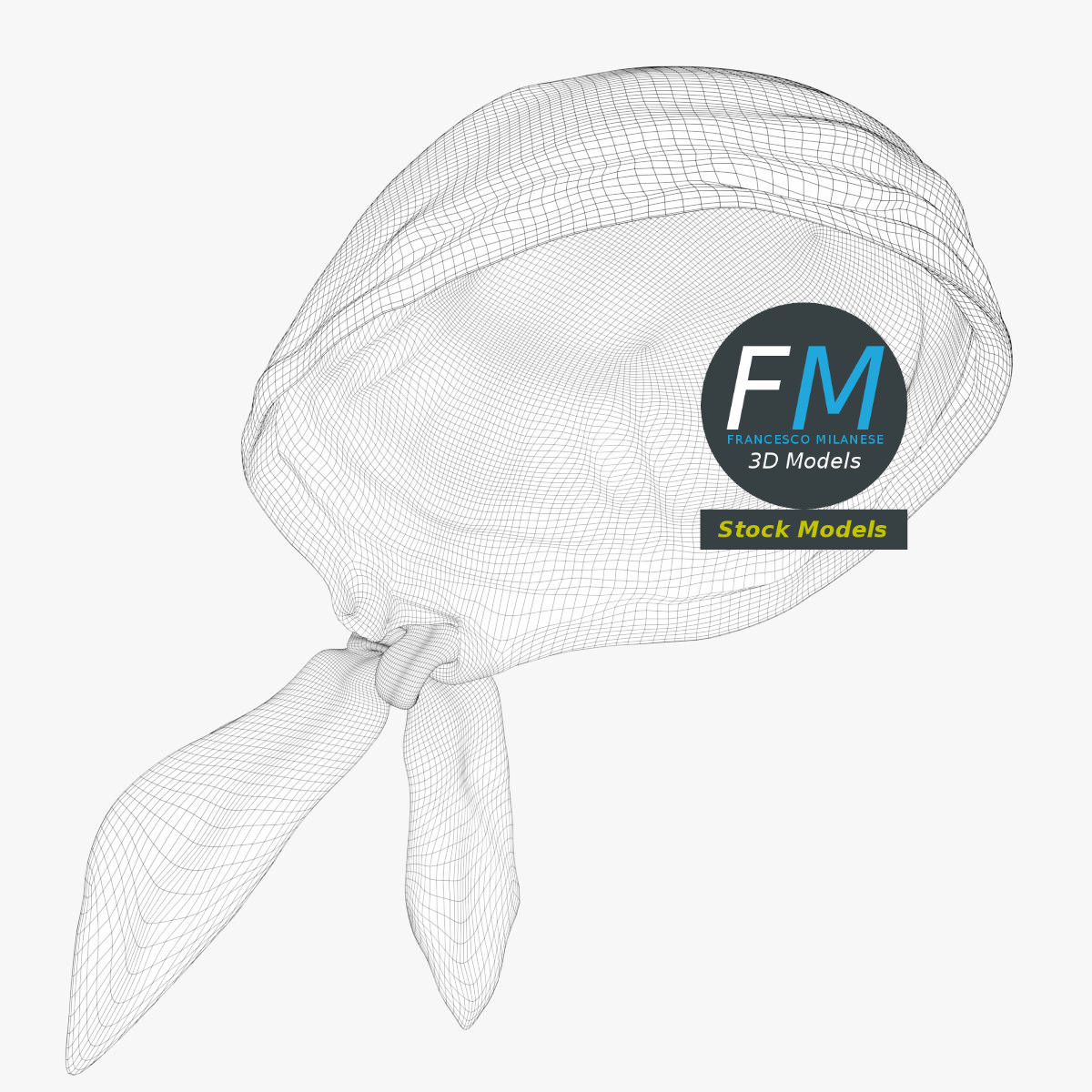 3D MODEL - Bandana