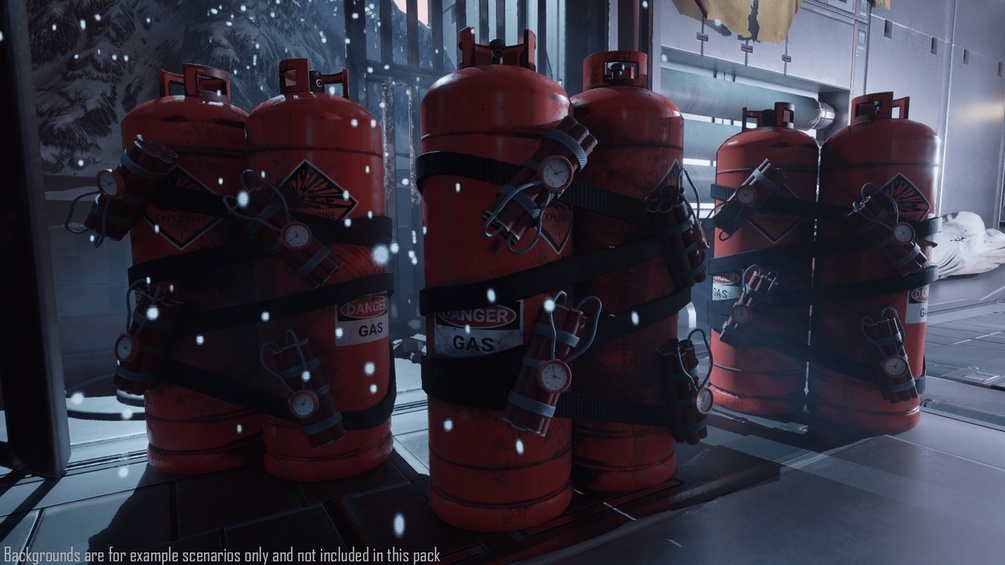 Animated Traps - game props