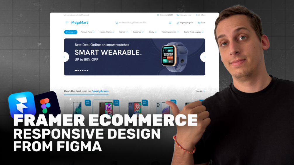 Framer E-Commerce Template