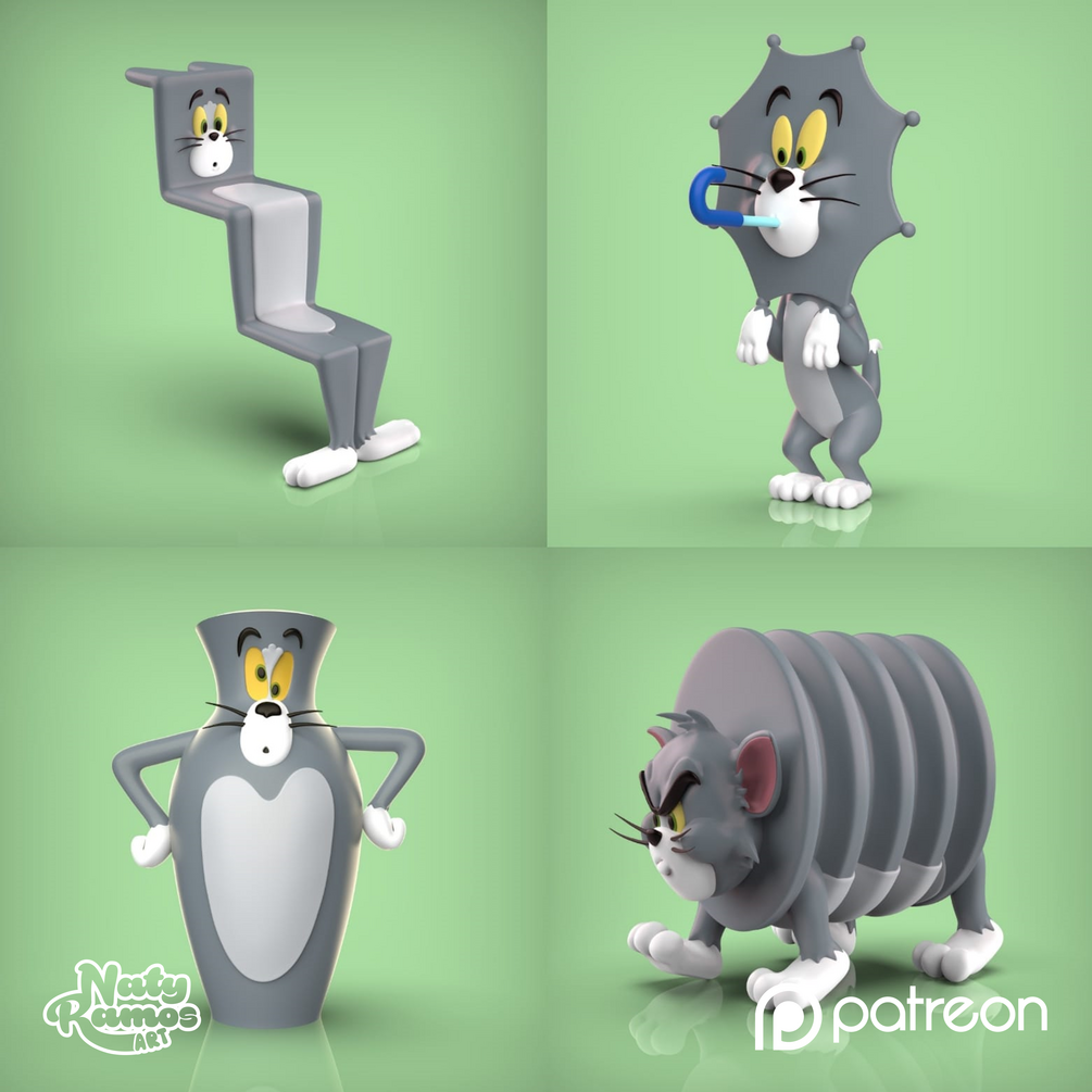 TOM SHAPES x 4! 10cm + keychain versions!