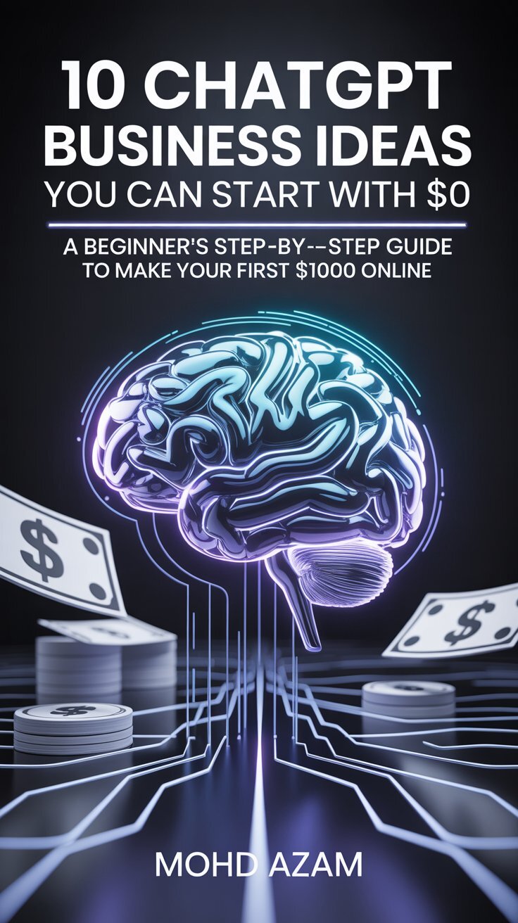 10 chatgpt business ideas for beginners to make his first $1000 online