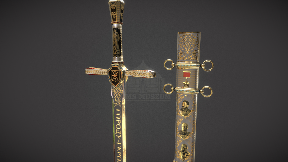 (FREE PRODUCT) The Sword Of Victory 3D Model