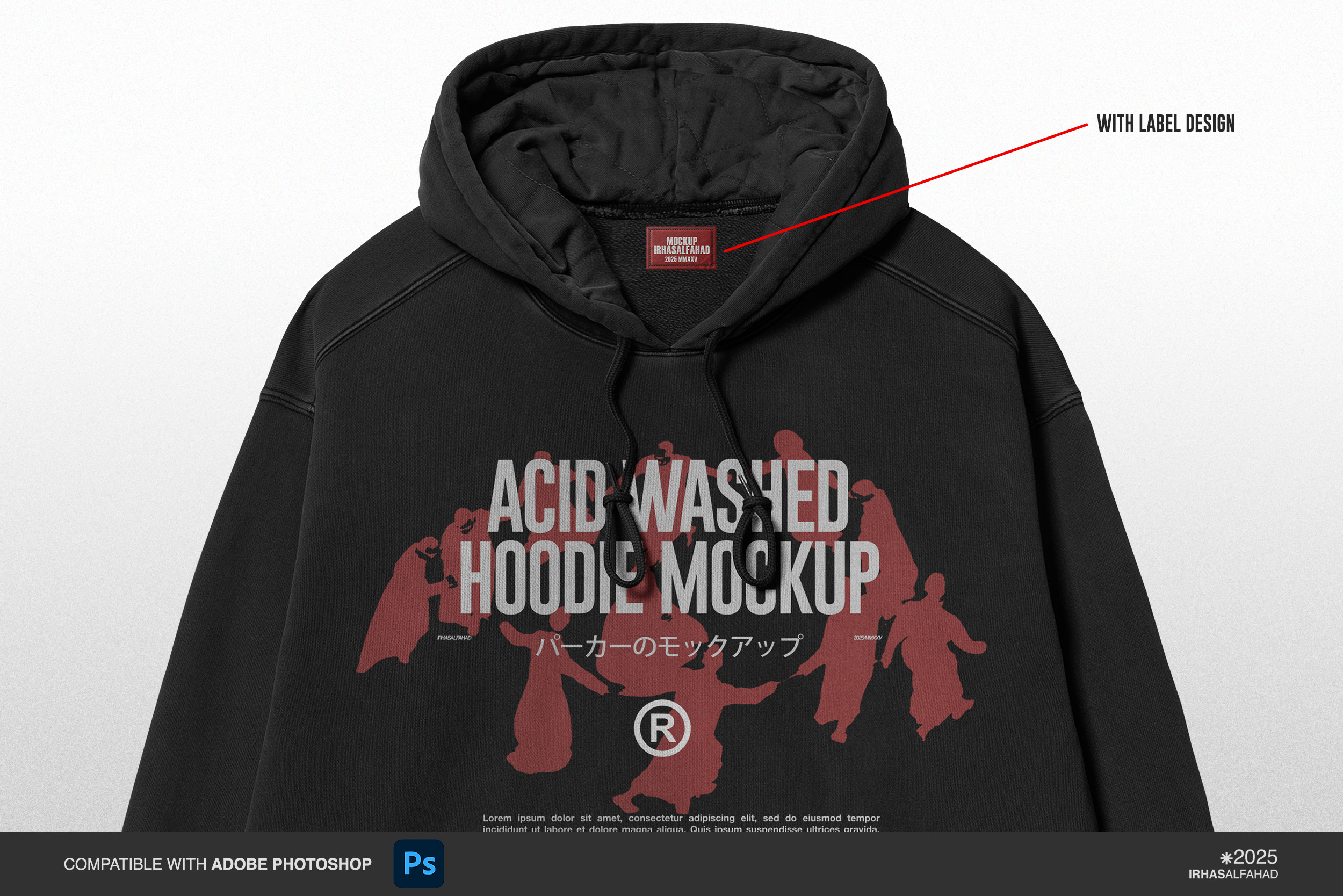 Regular Fit Hoodie Mockup