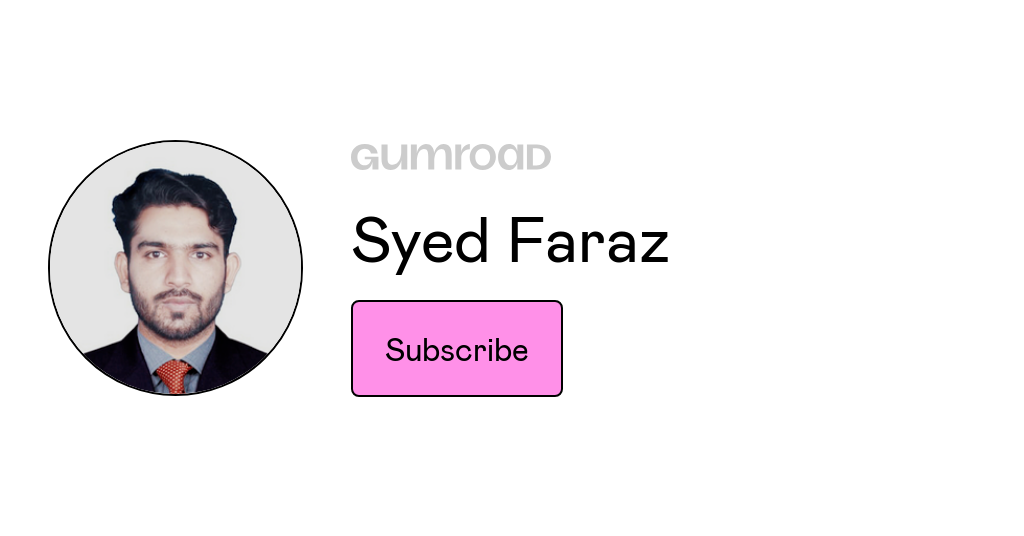 Syed Faraz