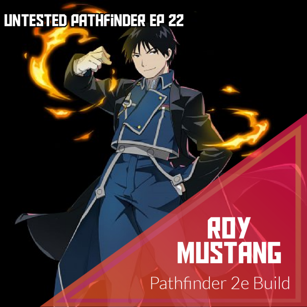 Roy Mustang Character Sheets