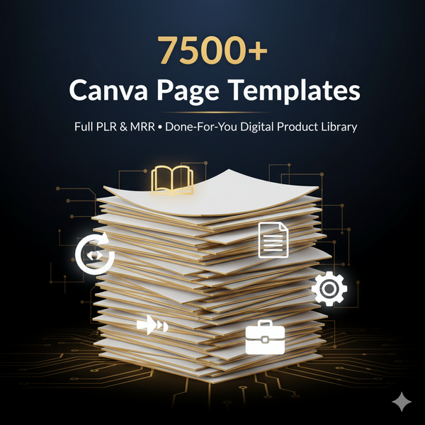 Ultimate Canva Mega Bundle (7550+ Templates) – PLR/MRR • Ready-To-Sell ...