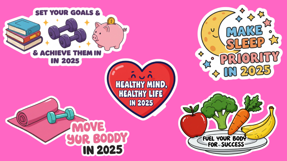 Healthy Habits Stickers 2025 (page 1)