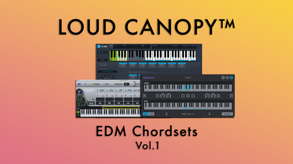 Get All 3 plugins and presets for EDM Vol.1 (Ripchord, Xfer Cthulhu ...