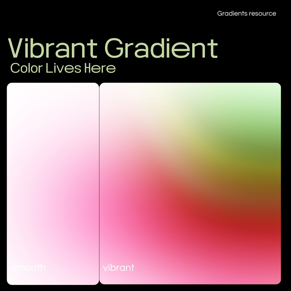 Vibrant Green & Pink Gradient Background – High-Resolution Abstract ...