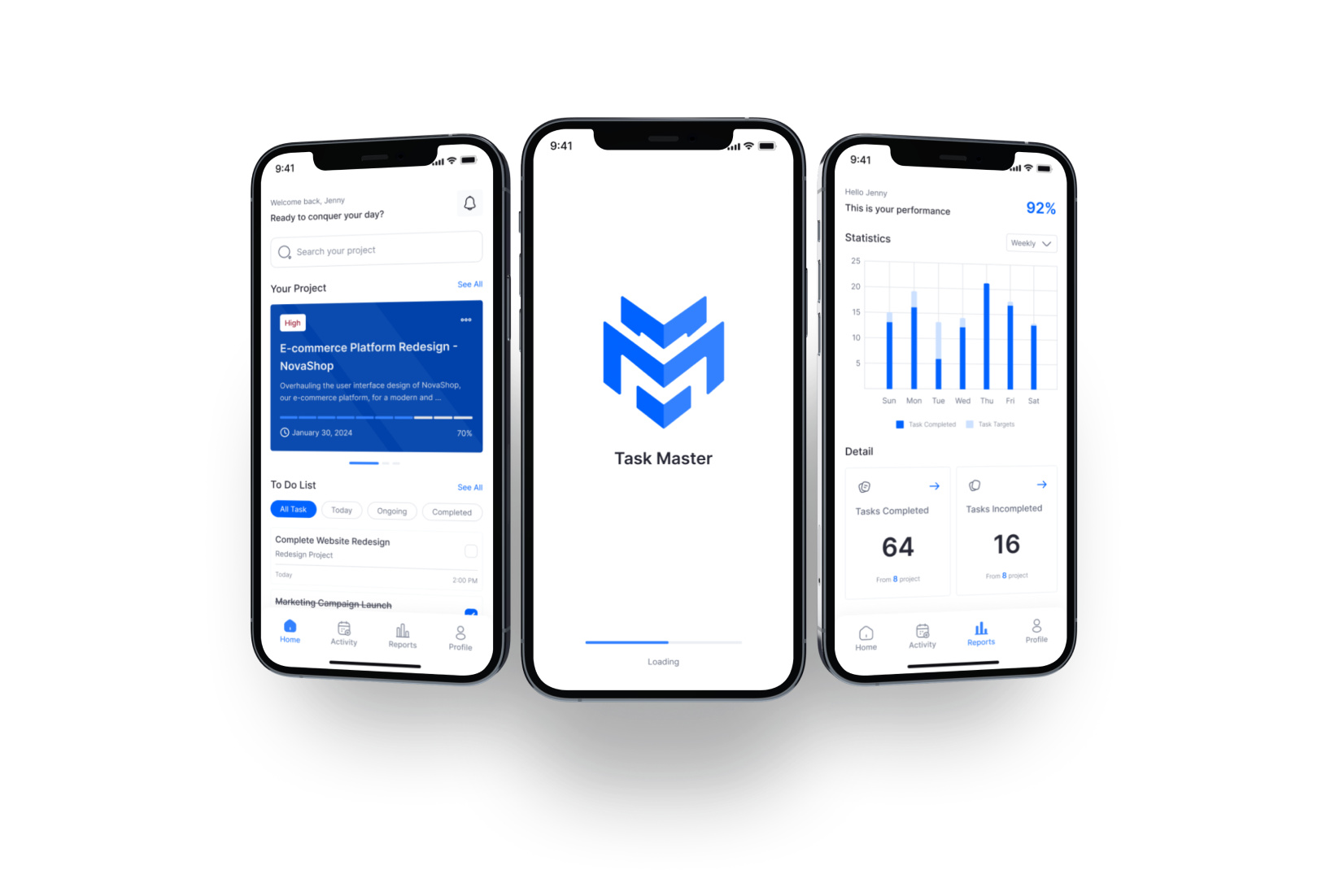 Task Master - Task Management App UI KIT