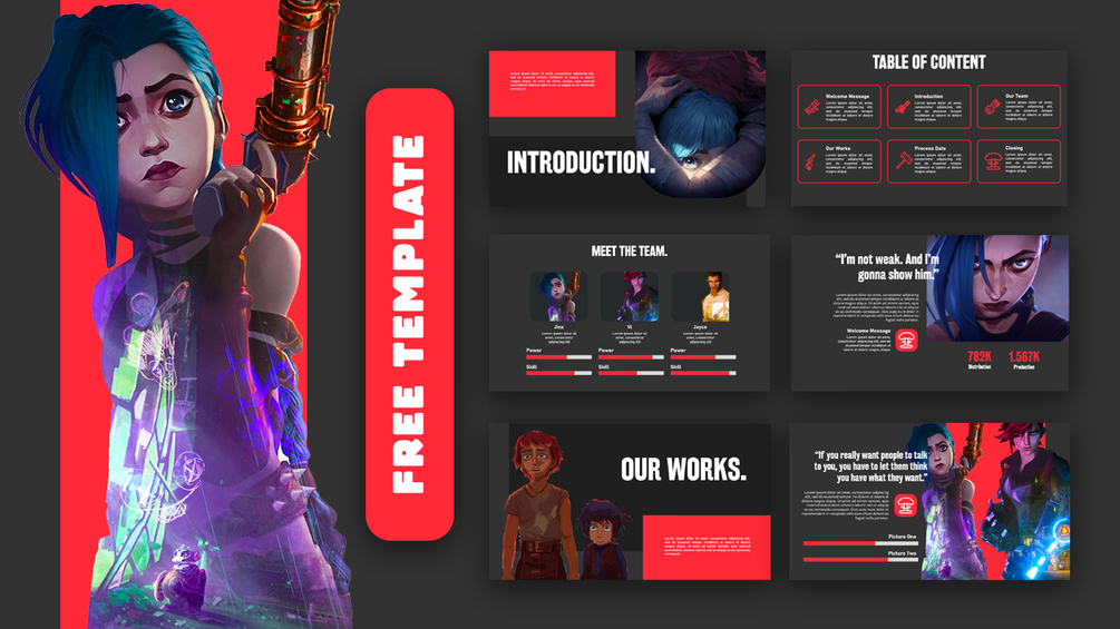 Arcane Inspired PowerPoint Template