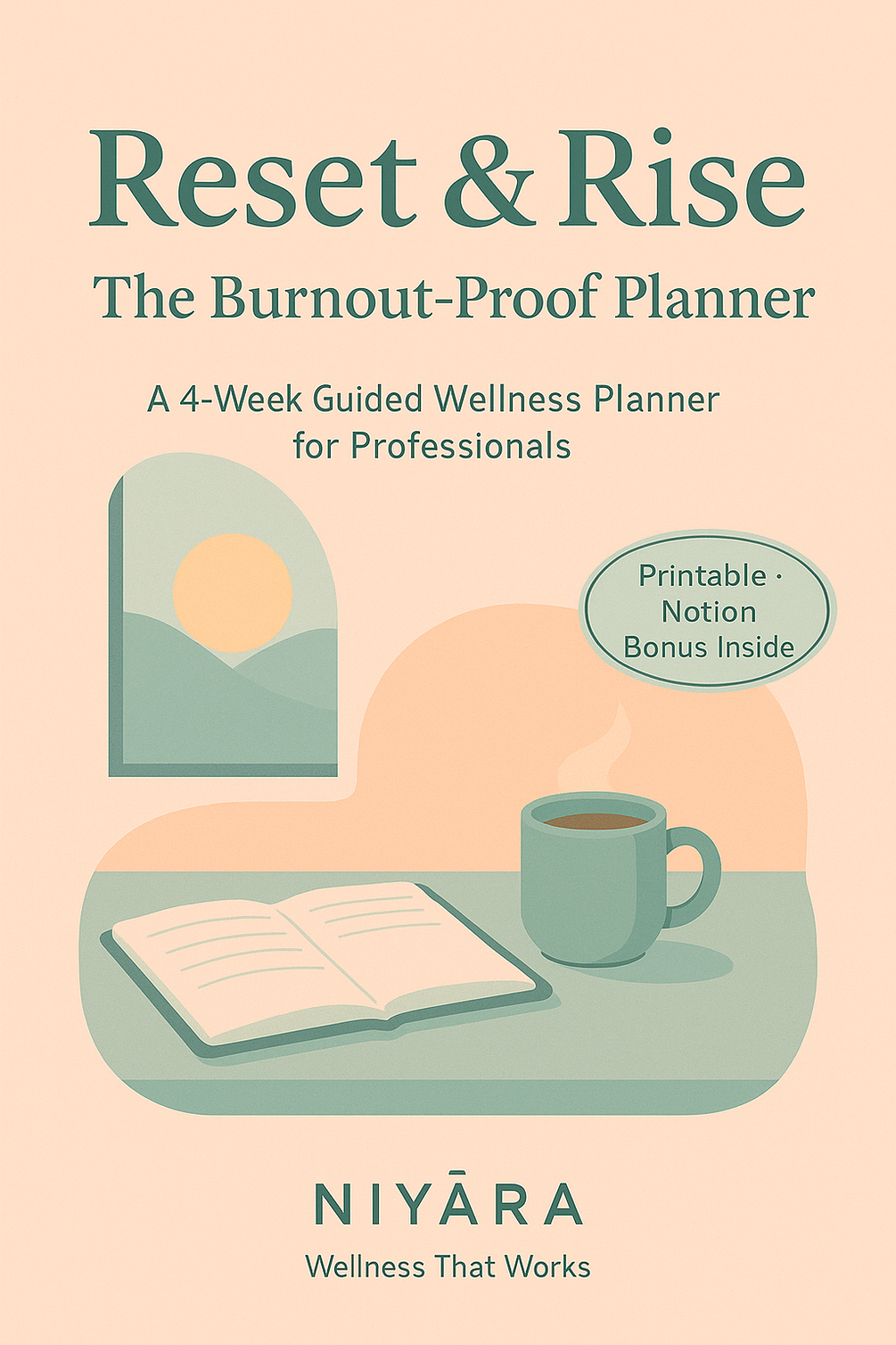 Reset & Rise – The Burnout-Proof Planner