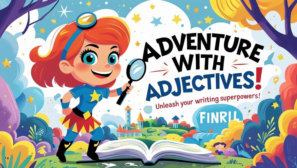 Adventure with Adjectives! Classroom Poster & Activity Bundle (Grades 4 ...