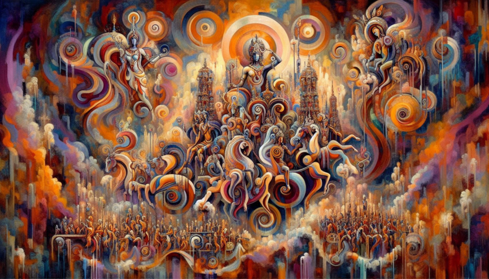 🎨 Discover the Divine: Abstract Expression Images of Gods 🌟 # ...