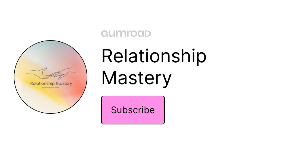 Relationship Mastery