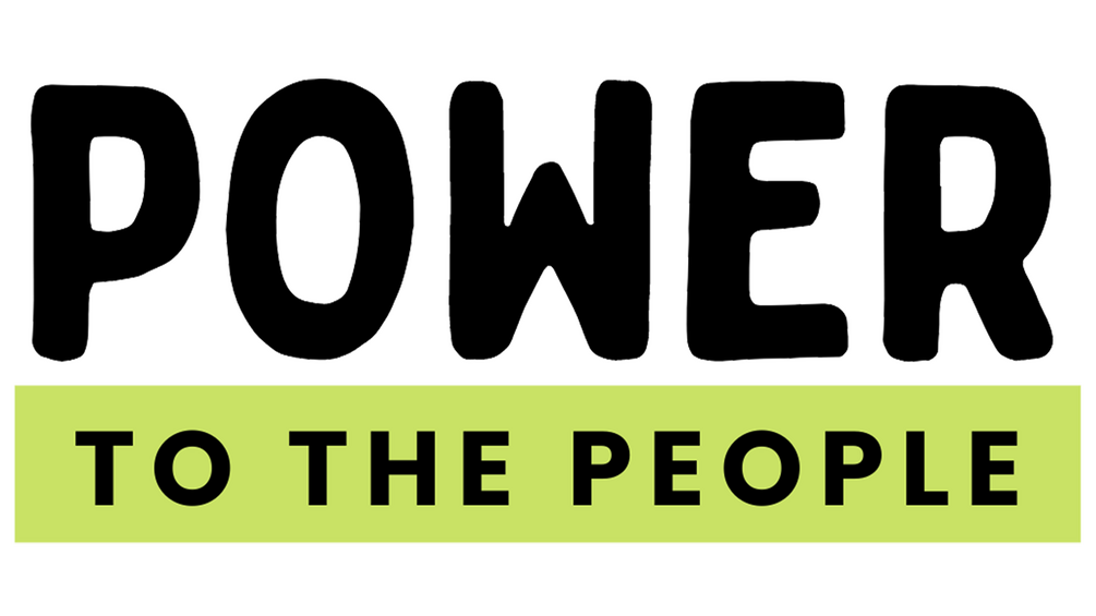 Power to the People Sticker
