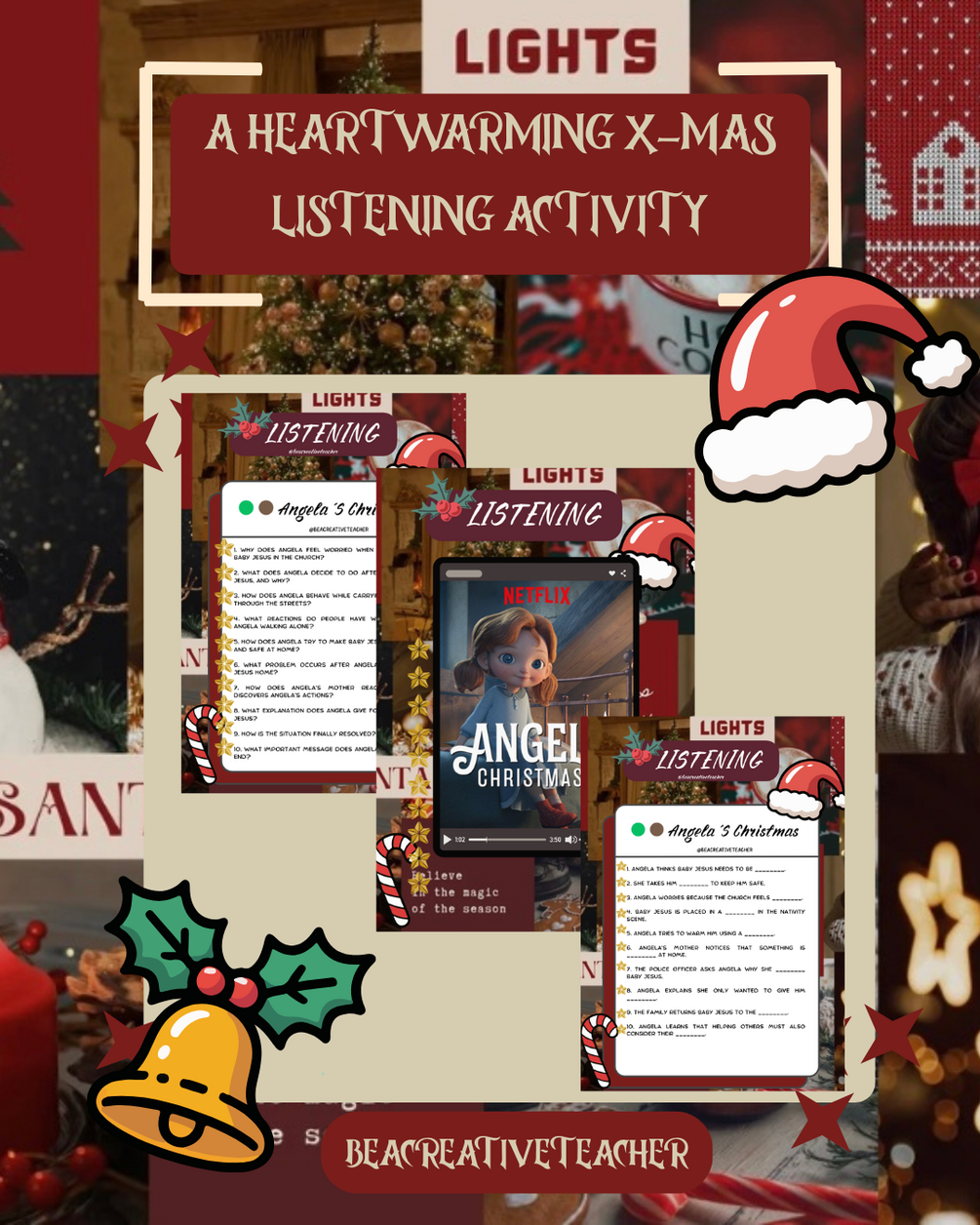 A HEARTWARMING CHRISTMAS LISTENING ACTIVY 🌟🎄