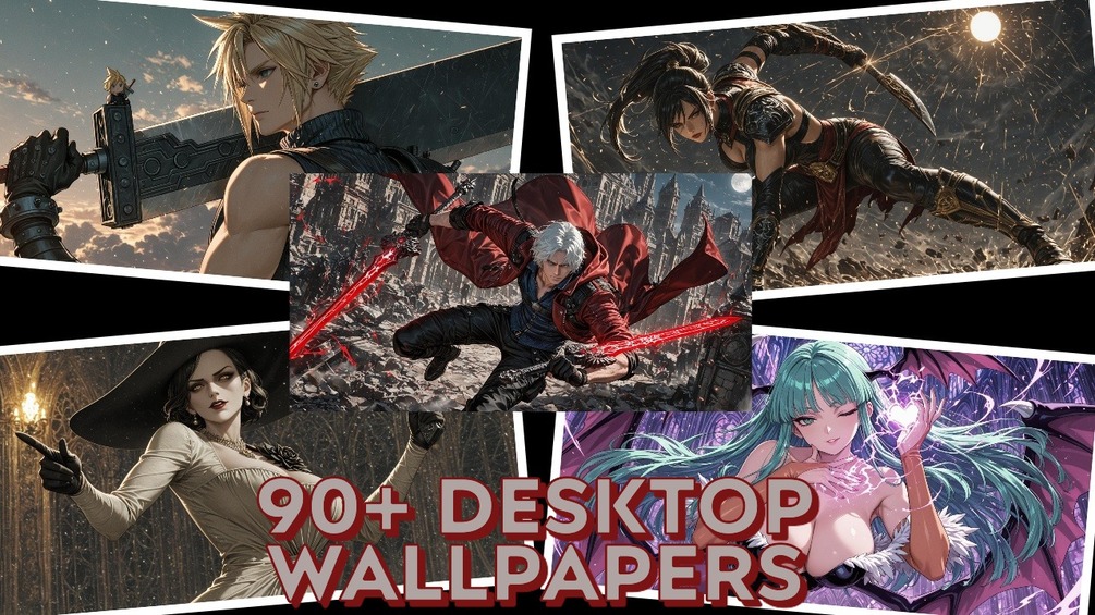 90+ Anime Desktop Wallpapers (1920x1080) - Gaming Legends Packs(Metal ...